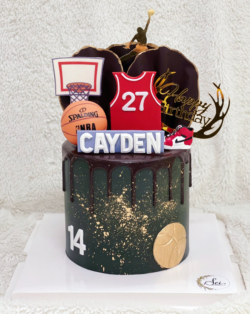 Basketball Nike Air Jordan Tall Cake – Sei Pâtisserie