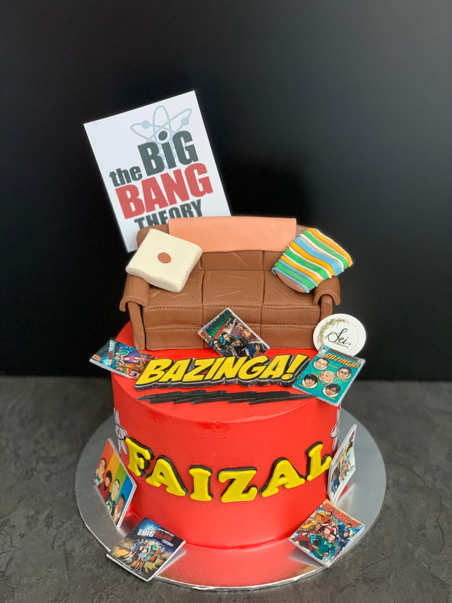 Big Bang Theory Cake – Sei Pâtisserie