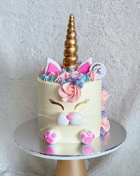 Caticorn Tall Cake – Sei Pâtisserie