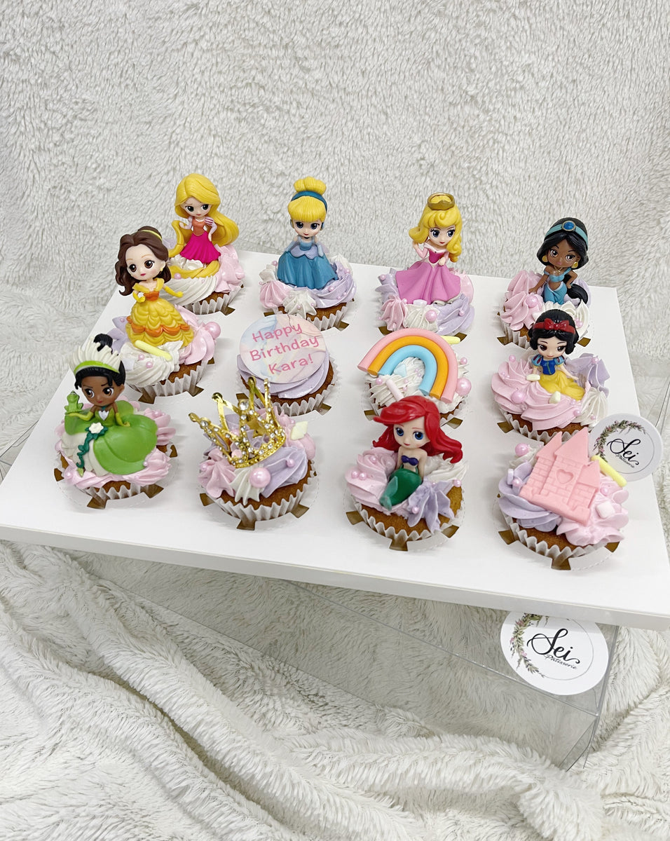 Disney Princess Cupcakes – Sei Pâtisserie