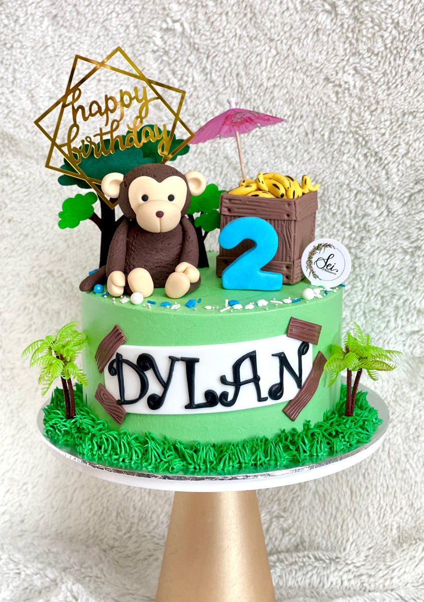 Jellycat Bashful Monkey Cake – Sei Pâtisserie