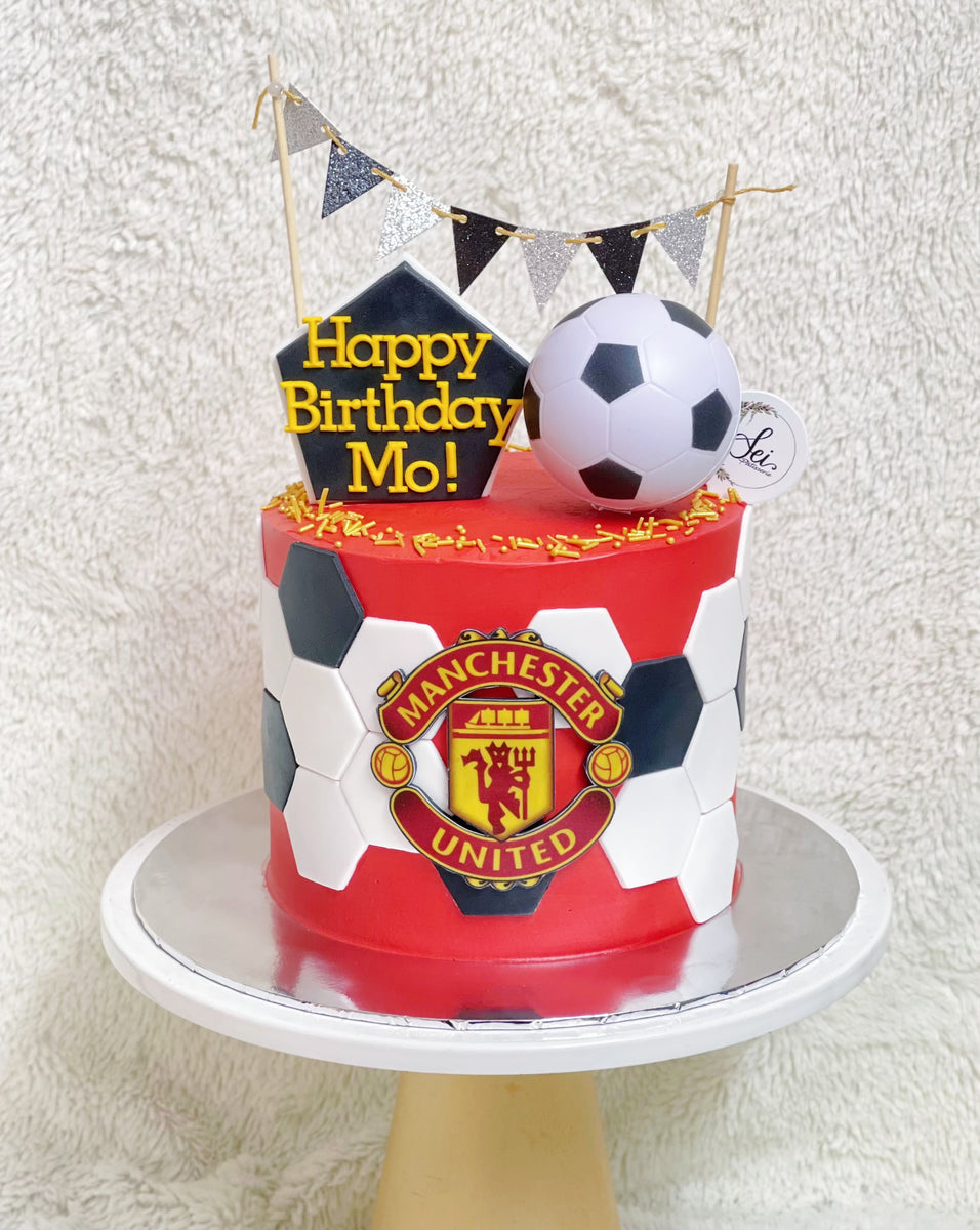 Manchester United Tall Cake – Sei Pâtisserie