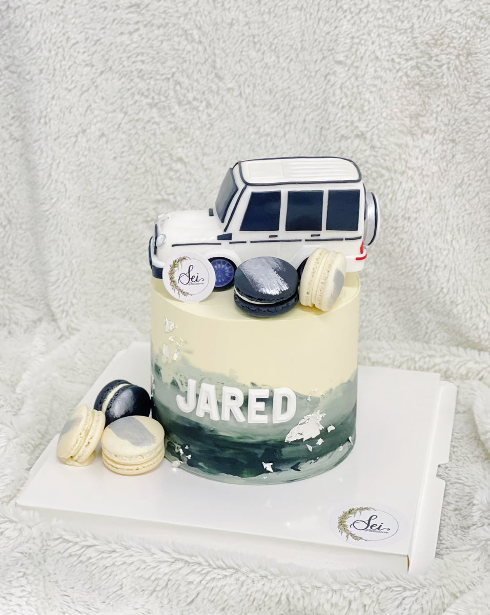 Mercedes G Wagon Car Tall Cake – Sei Pâtisserie