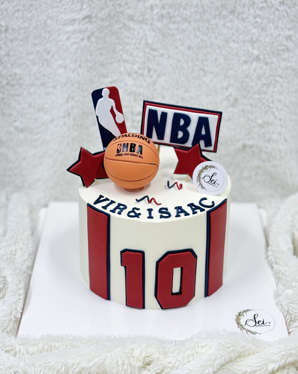 NBA Basketball Cake – Sei Pâtisserie