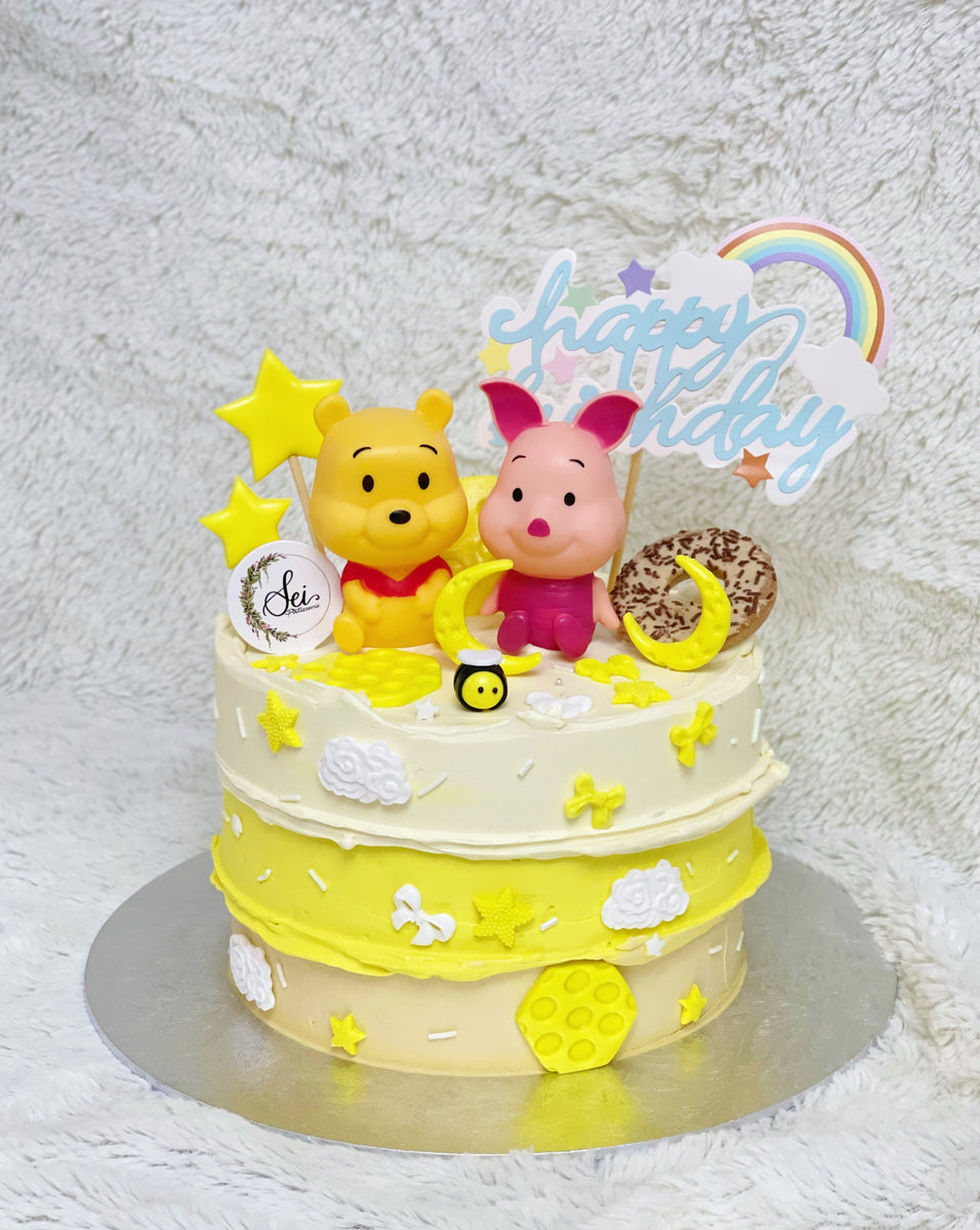 Pooh and Piglet Cake – Sei Pâtisserie