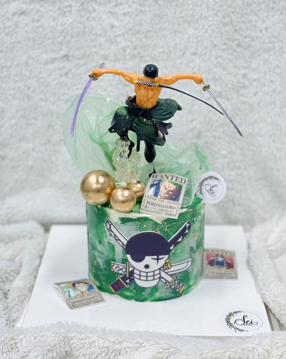 Roronoa Zoro One Piece Cake – Sei Pâtisserie