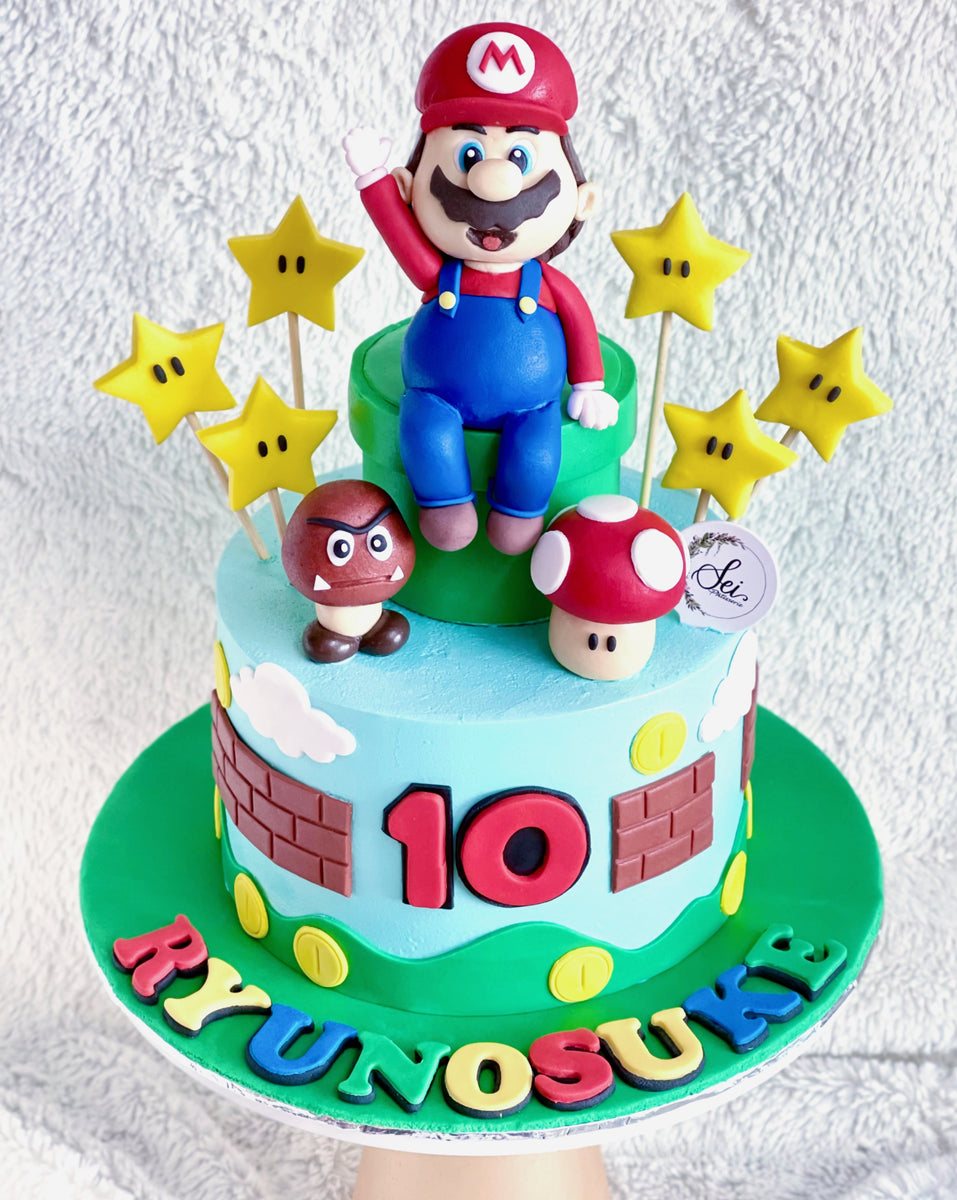 Super Mario Nintendo Cake – Sei Pâtisserie
