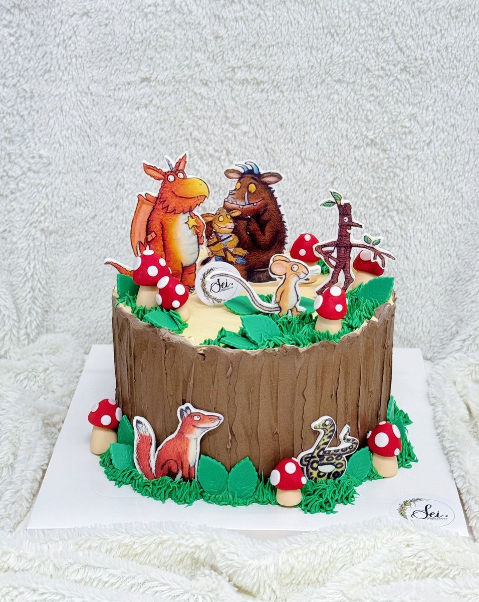 Zog and Gruffalo Cake – Sei Pâtisserie