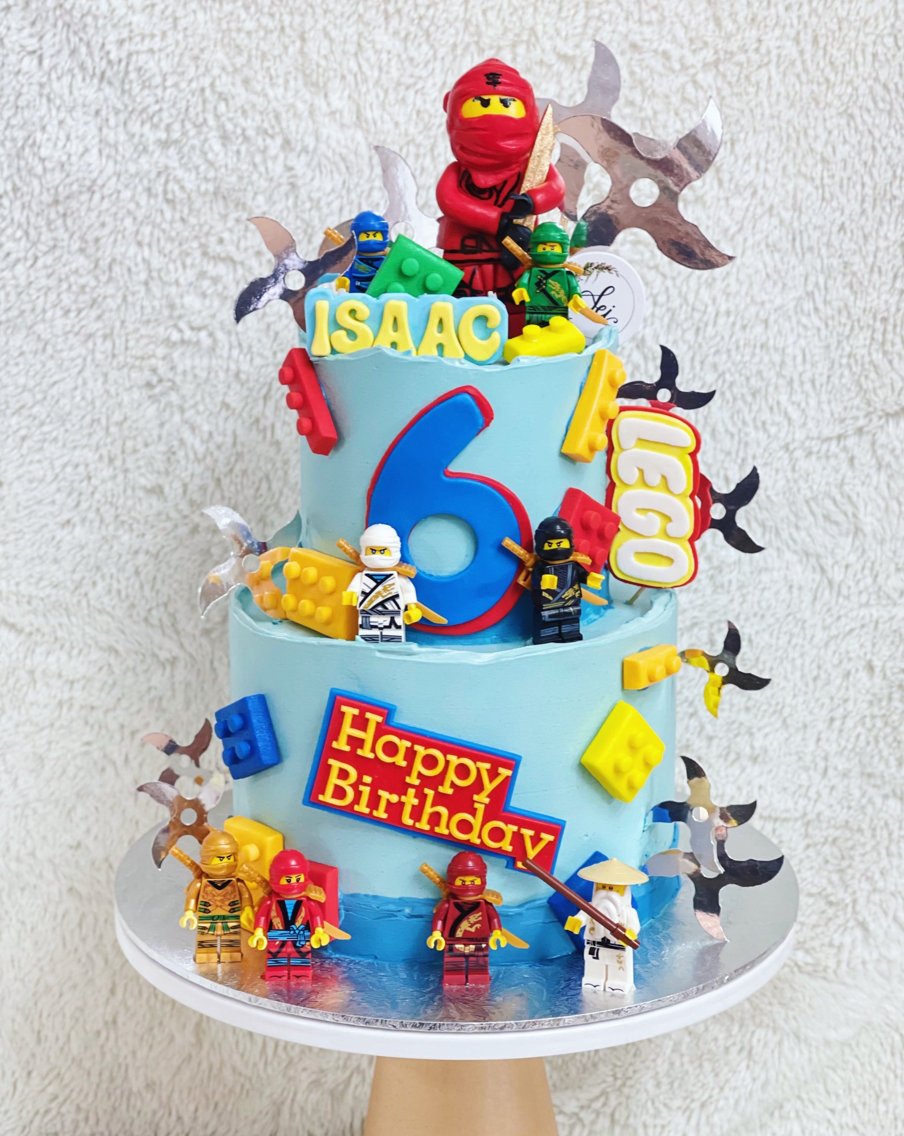 Lego Ninjago Cake Lego Ninja Cake Ninjago