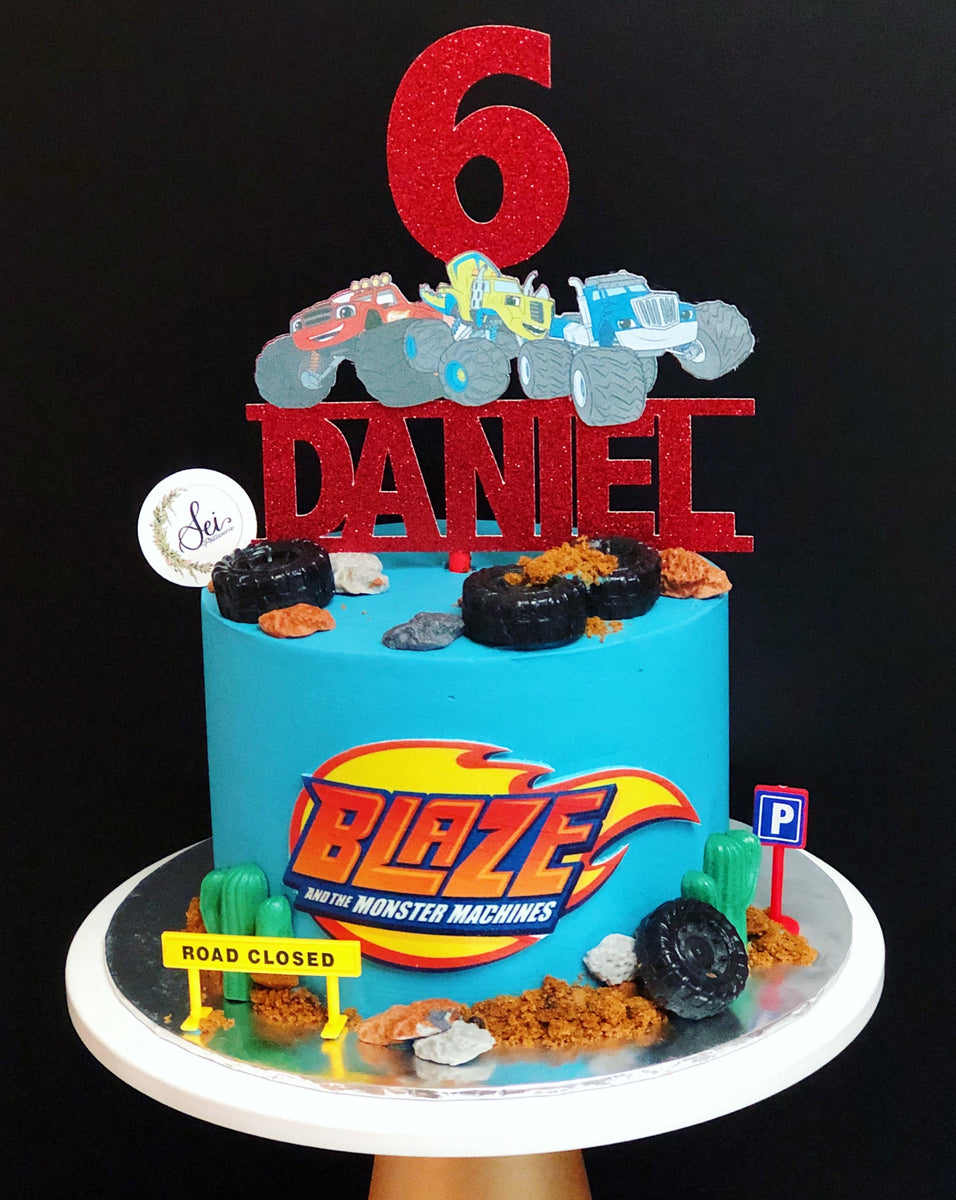 Blaze and the Monster Machines Cake – Sei Pâtisserie