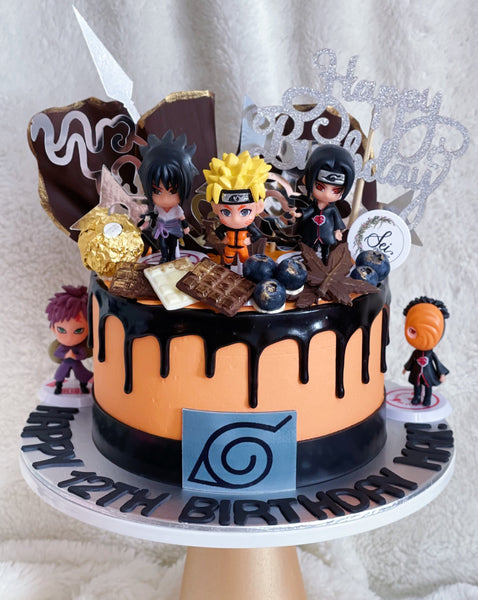 Naruto Wedding Cake NARUTO THEMED CAKE CAKE FOR A NEW