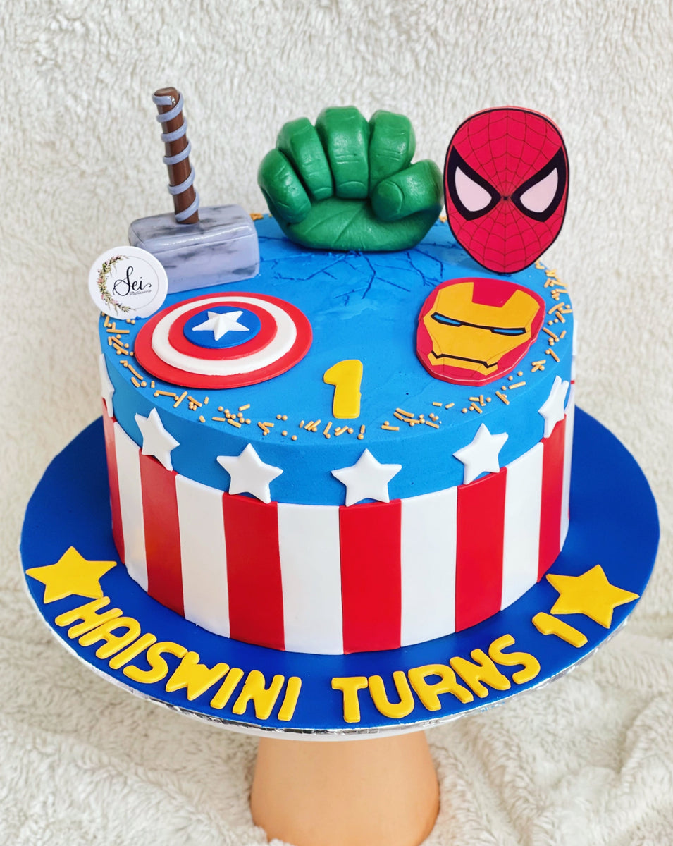 Superhero Cake – Sei Pâtisserie