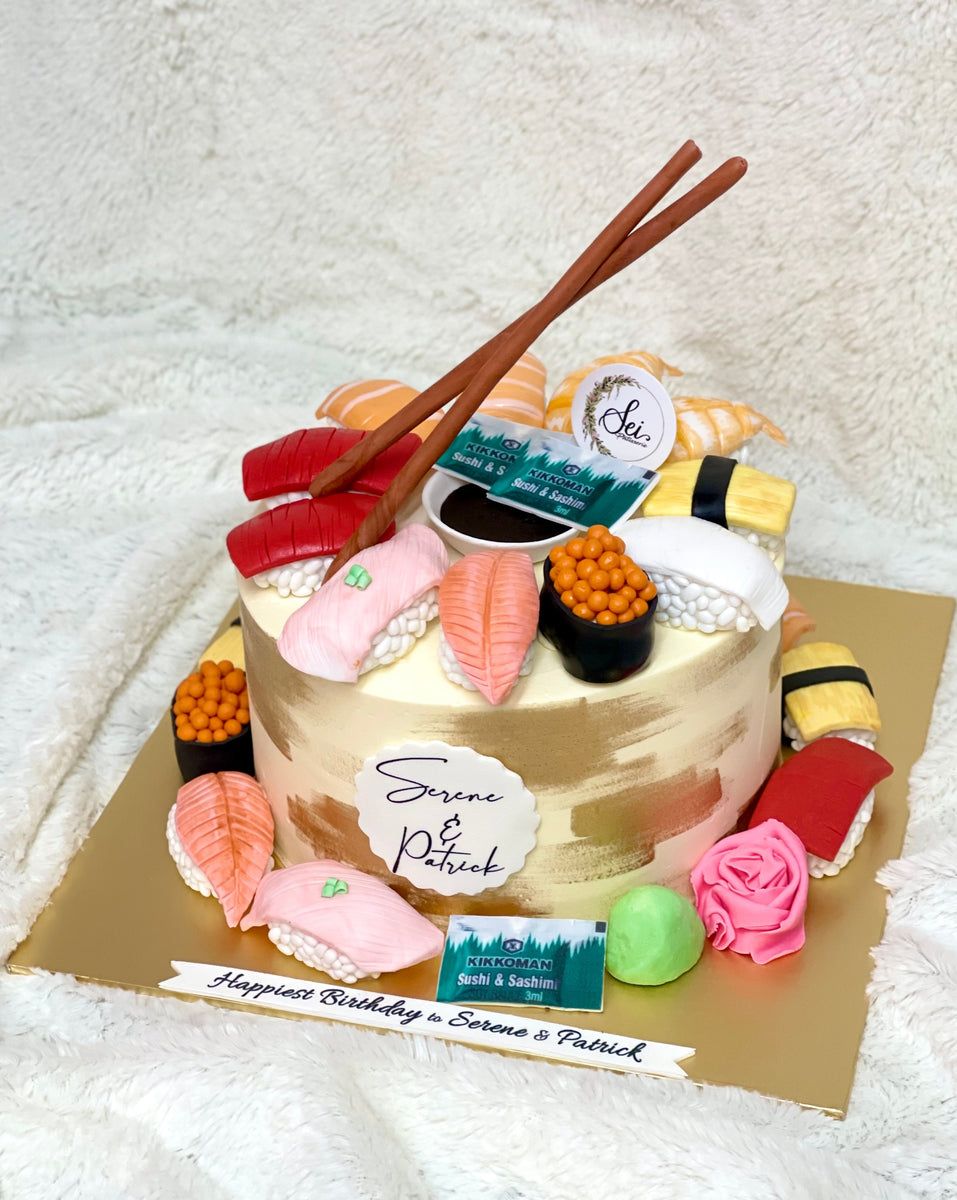 Sushi Omakase Cake – Sei Pâtisserie